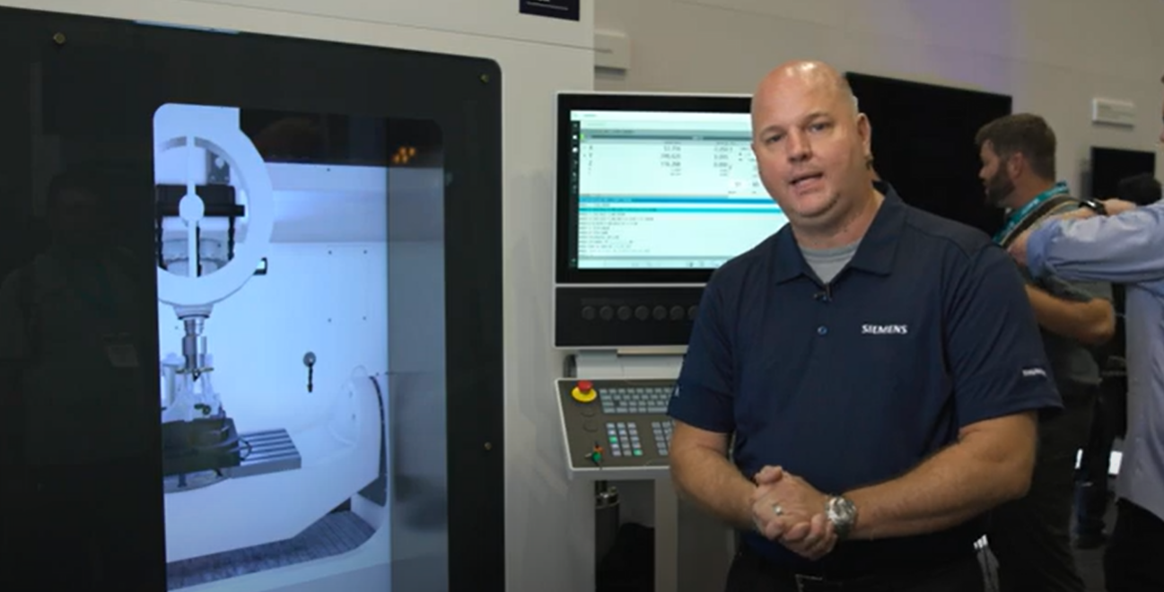 CNC Machining on the Shop Floor Stage - Siemens at IMTS 2022 - NX ...
